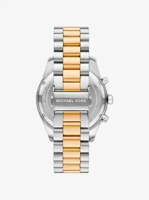 Michael Kors Lexington Two-tone Chronograph Watch