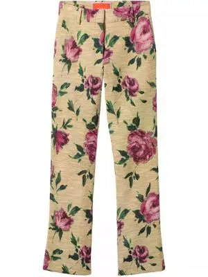 La DoubleJ 24/7 Floral Trousers