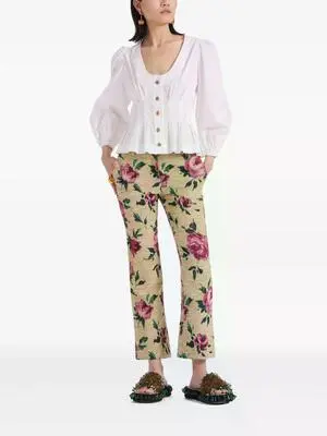 La DoubleJ 24/7 Floral Trousers