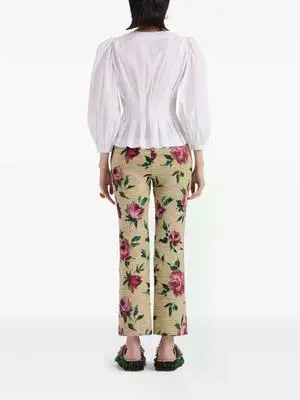 La DoubleJ 24/7 Floral Trousers
