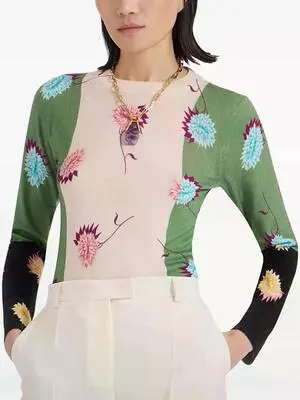 La DoubleJ Floral-print Sweater