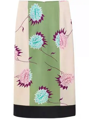 La DoubleJ Placée Pencil Skirt - Green