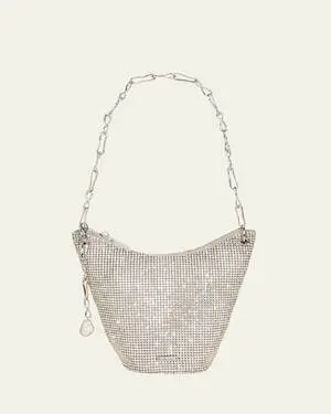 Cult Gaia Elisa Rhinestone Wristlet