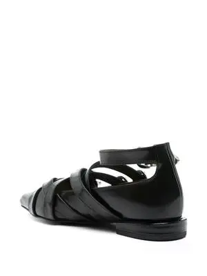 Toga Decorative-buckle Ballet Flats