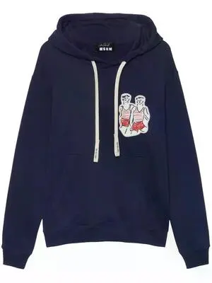 MSGM Patch-detail Hoodie