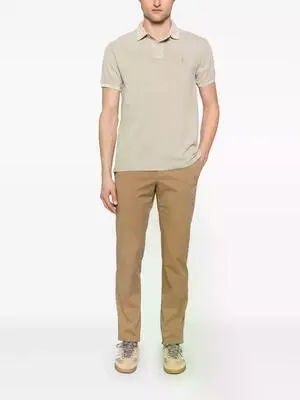 Polo Ralph Lauren Polo Pony-embroidered Polo Shirt - Neutrals