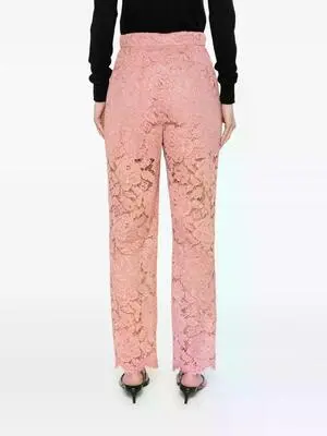 Dolce & Gabbana Floral Lace Trousers