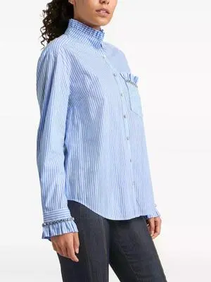 Cinq À Sept Gerda Striped Shirt