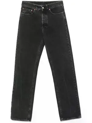 Maison Margiela Black Wash Jeans For Women