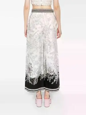 Elie Saab Printed Cotton Pants