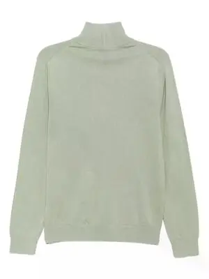 Paul Smith Zip Neck Sweater - Green