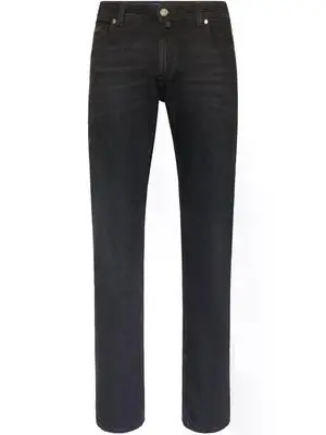Billionaire Black Wash Jeans For Men