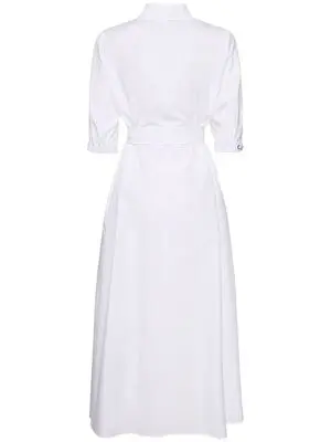 Max Mara Hoyo Poplin Midi Shirt Dress