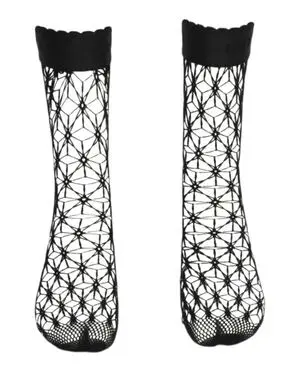 Gucci Fishnet Ankle Socks - Black