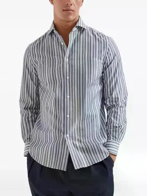 Brunello Cucinelli Striped Shirt