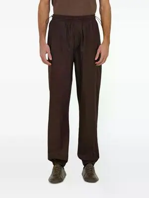 FERRAGAMO Crinkled Track Pants