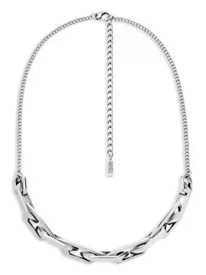 DIESEL® Chain-link Necklace - Silver