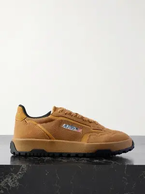 AUTRY Wildpace Suede-trimmed Sneakers