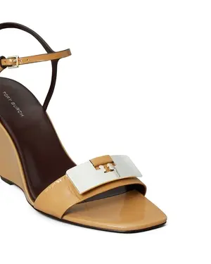 Tory Burch Gigi Wedge Sandals - Cantucci