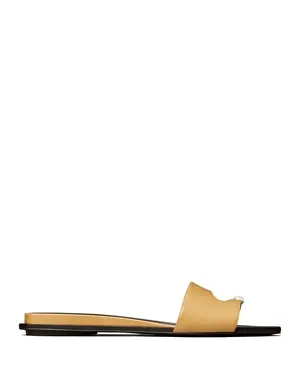 Tory Burch Pierced Slide Sandals - Cantucci