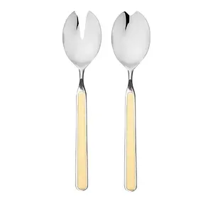 MEPRA Fantasia 2 Piece Salad Serving Set - Vaniglia