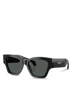 Versace Ve4492u 53mm Square Sunglasses - Black