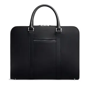CARL FRIEDRIK Palissy Leather Briefcase - Black
