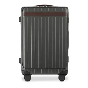 CARL FRIEDRIK Carry On X Spinner Suitcase - Grey/chocolate
