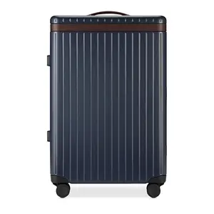 CARL FRIEDRIK Carl Friedrik Check-In Wheeled Suitcase Navy/hackett
