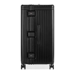 CARL FRIEDRIK Large Check-in Trunk - Black