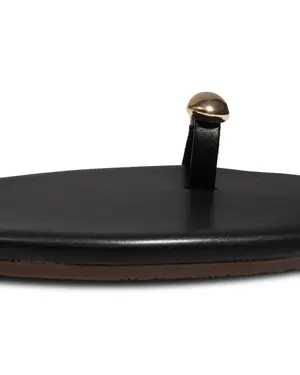Tkees Colette Leather Sandals - Sable