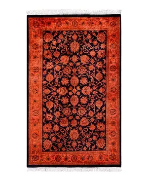 Bloomingdale'S Fine Vibrance M1247 Area Rug, 2'7 X 4'3 - Orange