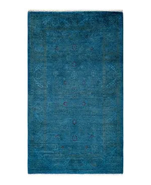 Bloomingdale'S Fine Vibrance M980 Area Rug, 3'2 X 5'3 - Blue