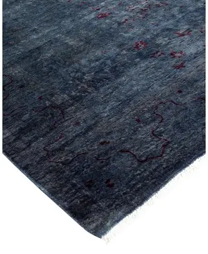 Bloomingdale'S Fine Vibrance M1231 Area Rug, 4'9 X 7'7 - Blue