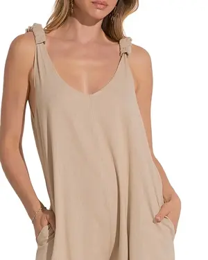 Elan V-neck Tank Jumpsuit