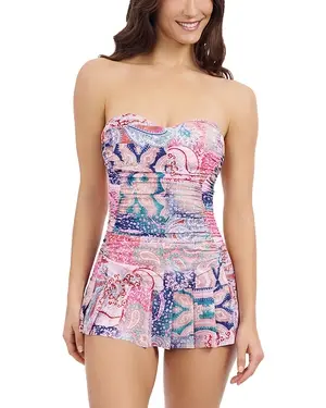 GOTTEX Karma Sweetheart Swim Dress - Multi