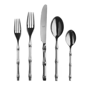 MEPRA Bali Mirror 5 Piece Flatware Set Mirror