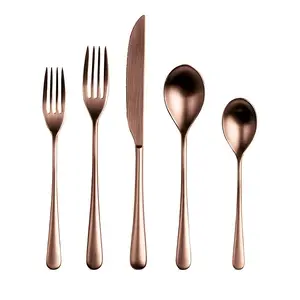 MEPRA Neve 5 Piece Flatware Set - Ice Bronze