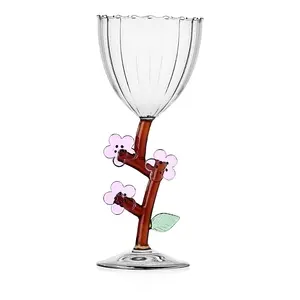 ICHENDORF MILANO Botanica Stemmed Glass - Peach