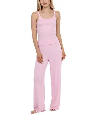 Honeydew Intimates Blissful Pointelle Tank Pajama Set Tulle