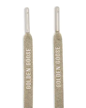 GOLDEN GOOSE Shoe Laces Kit - Gold