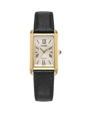 Citizen Eco Drive Classic Bianca Watch - White/black