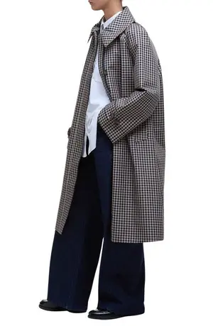 Barbour Nadine Checked Waterproof Car Coat
