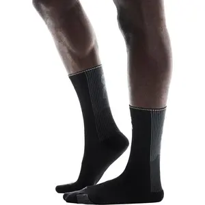 On Performance Run High Socks - Black/ Eclipse
