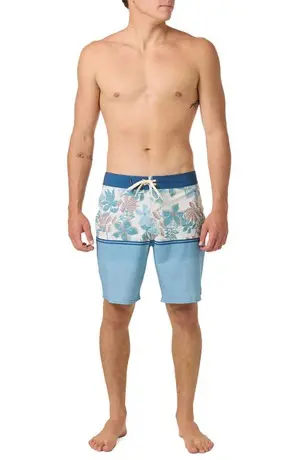 O'Neill Hyperfreak Heat Block Swim Trunks - Citadel
