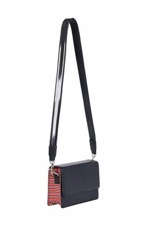 K'AI & VROSI Leather Structured Crossbody Bag