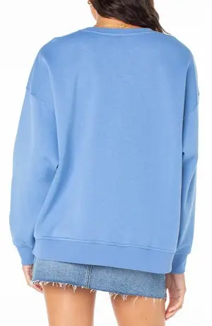 Roxy Morning Hike Oversized Graphic Sweatshirt