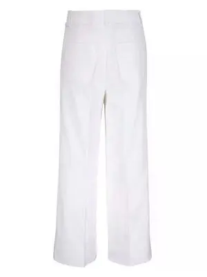 Akris Creased Wide-leg Jeans