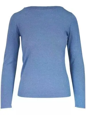Brunello Cucinelli Metallic-threading Sweater - Blue