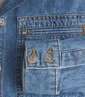 Claudie Pierlot Denim Trucker Jacket